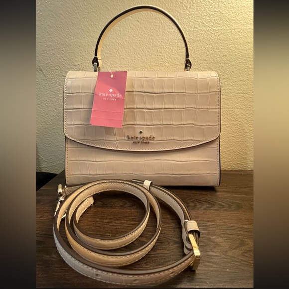 kate spade | Bags | Kate Spade Croc Embossed Leather Too Handle | Poshmark